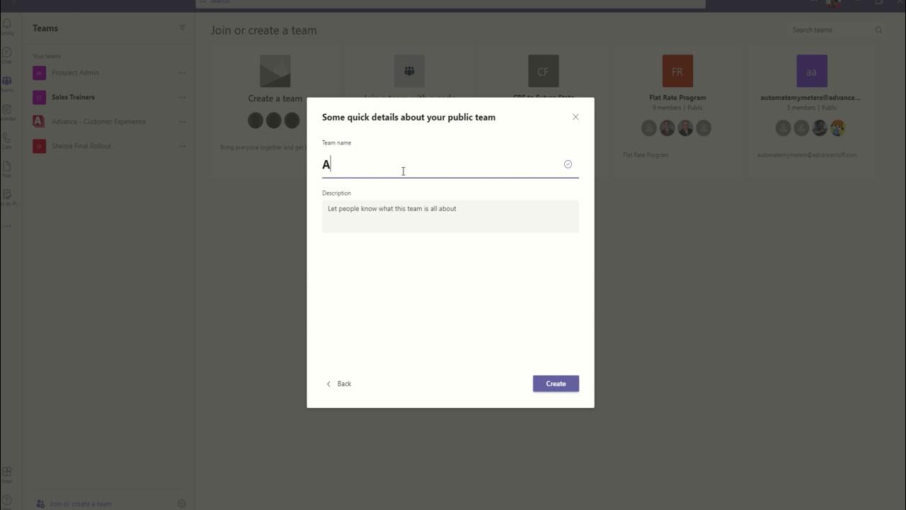 How to Use the Teams Function in Microsoft Teams - YouTube