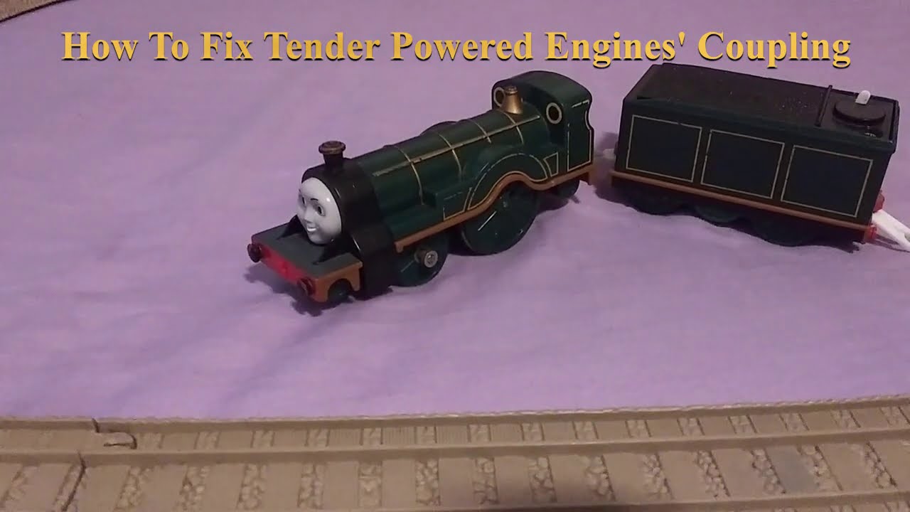 How To Fix/Add Middle Coupling on TOMY/TM Tender Powered Engines - YouTube