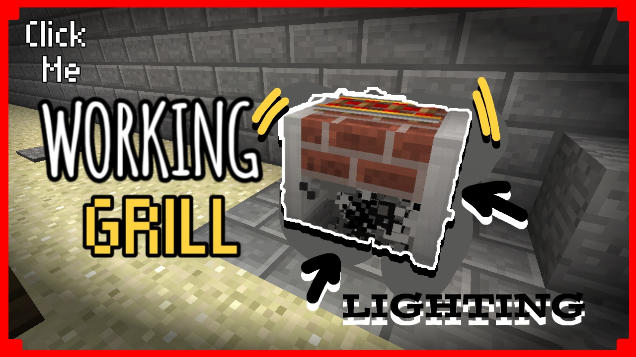 Make A BBQGrill |MinecraftPe - YouTube
