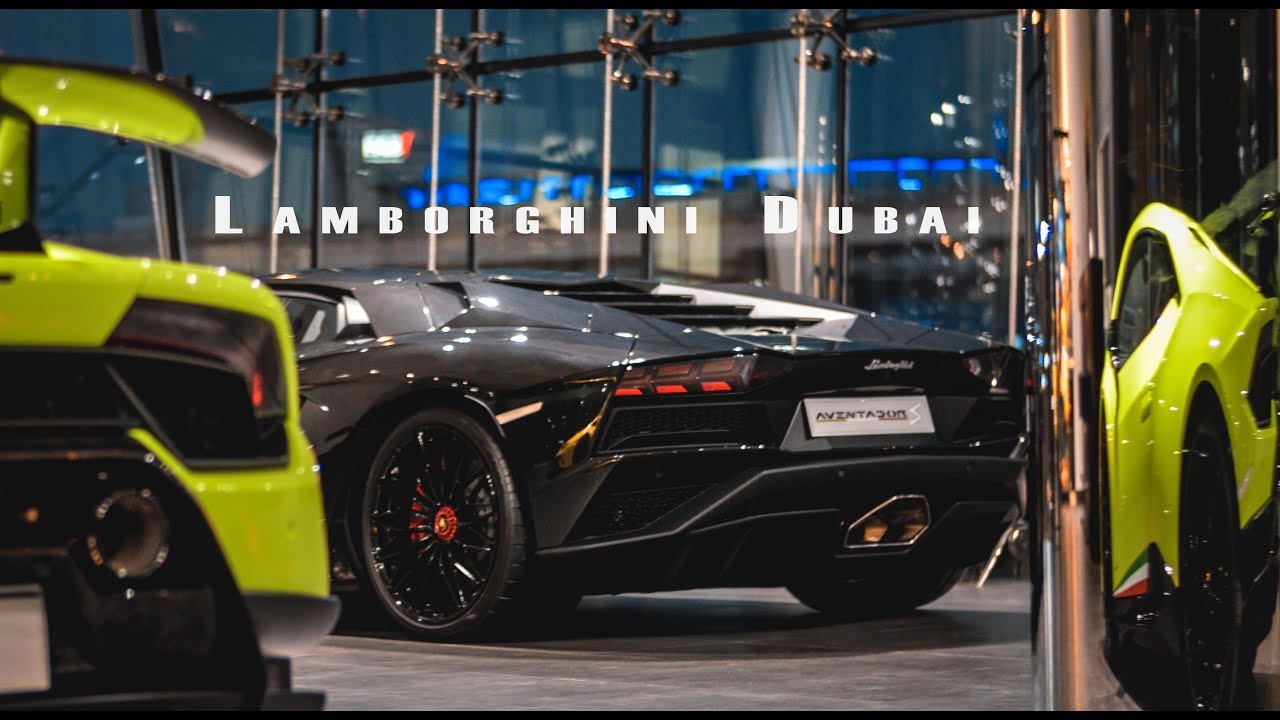 Lamborghini Showroom Dubai - YouTube