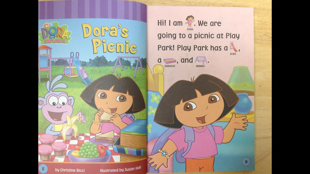 Dora The Explorer: Dora's Picnic Read Aloud - YouTube
