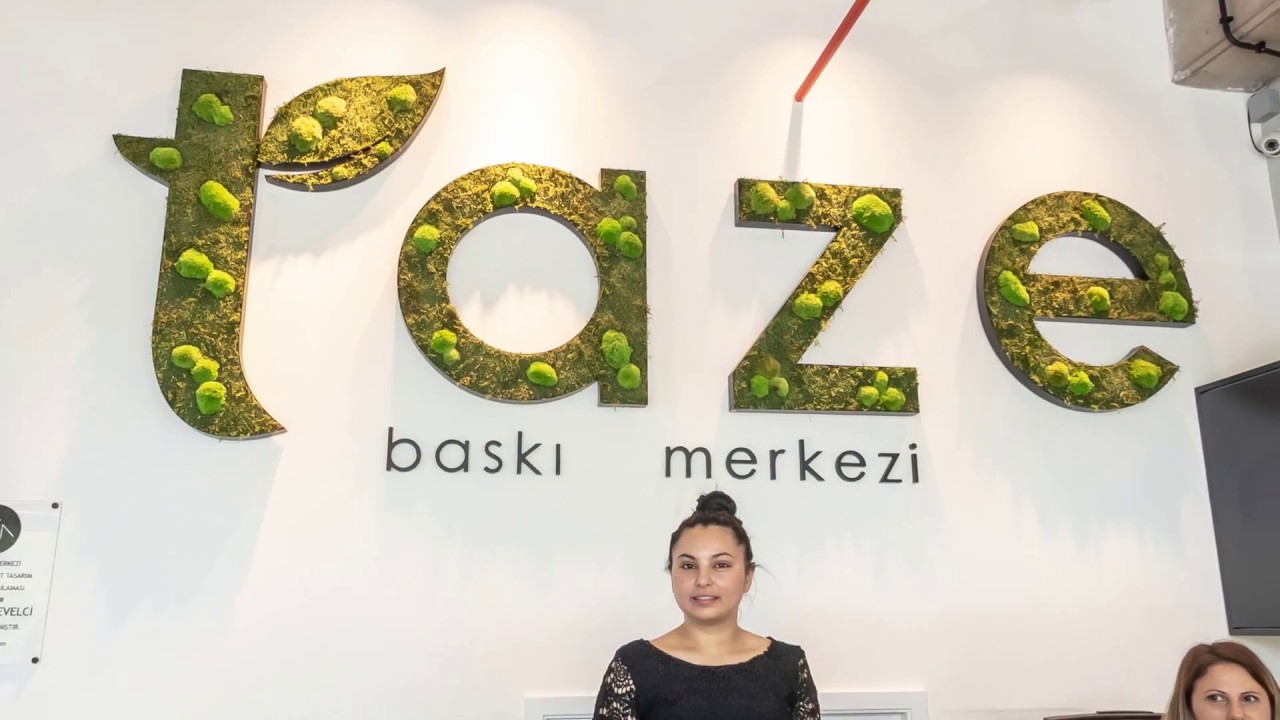 Taze Baskı Merkezi - YouTube