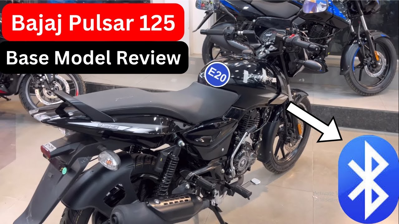 2024 Bajaj Pulsar 125 Base Model Review | Most Affordable 125cc ...