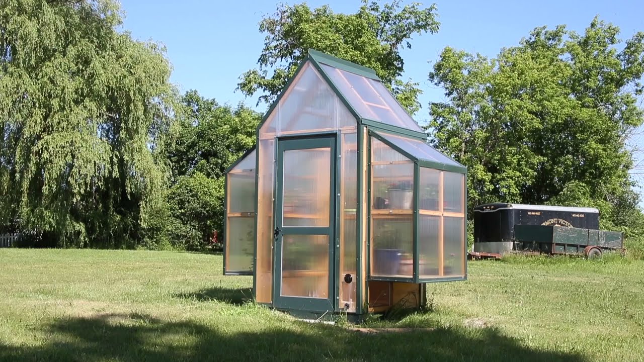Super cool mobile greenhouse the "Emmy Ida" by Vermont Victory ...