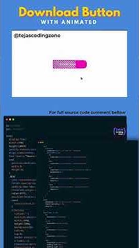 Download Button. Animation Css - YouTube