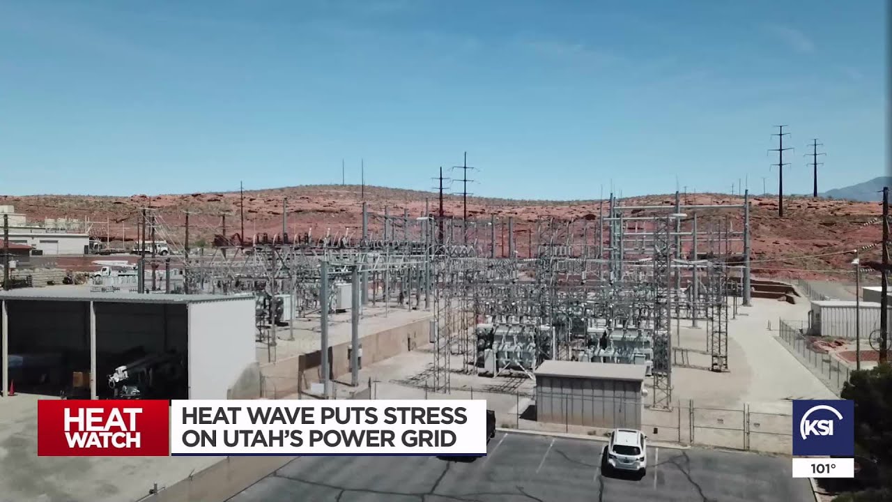Peak Demand Hits Utah’s Power Grid During Heat Wave - YouTube