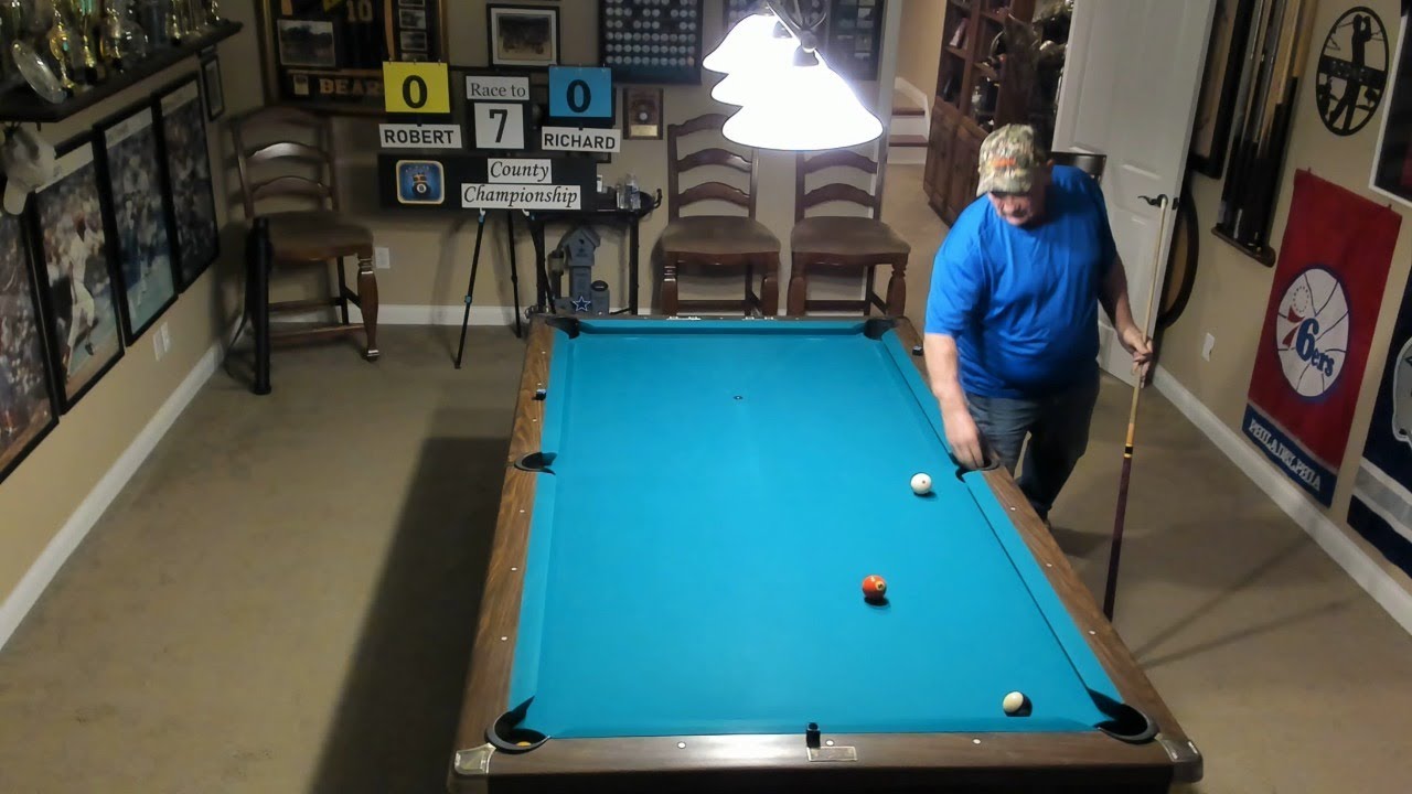 County 8 Ball SOUTH region- Richard McFall vs Robert Dyer and Murrell ...