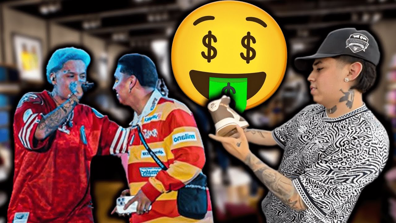 WESTCOL COMPRANDO ROPA EN LA TIENDA DEL MANAGER DE BLESSD 💙 - YouTube