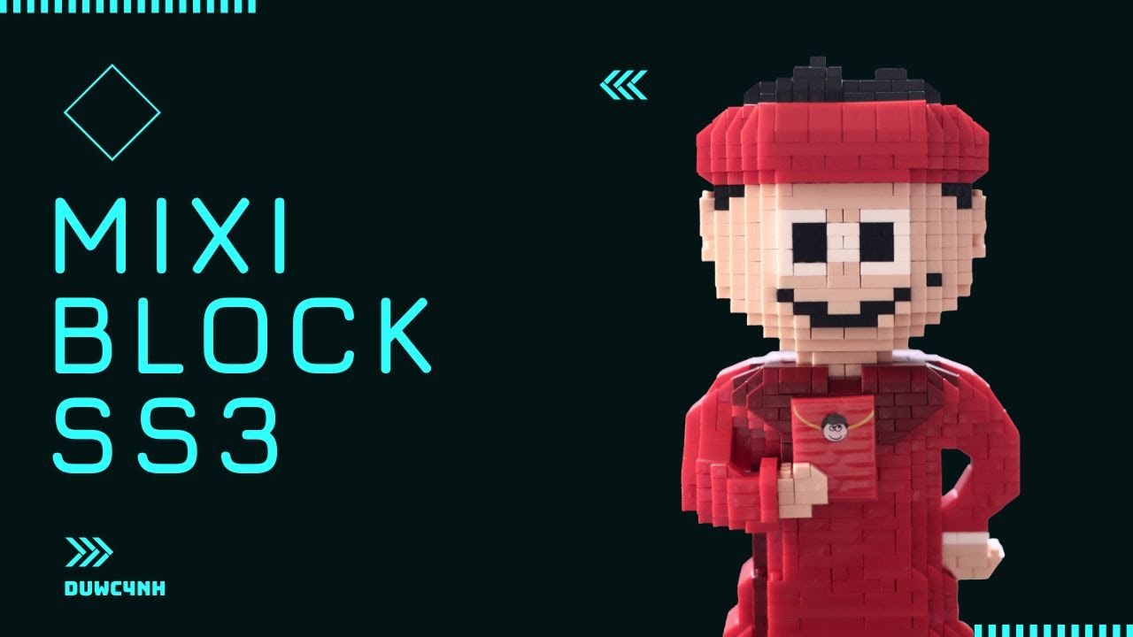 LEGO MIXI BLOCK SS3 - Mixishop - YouTube