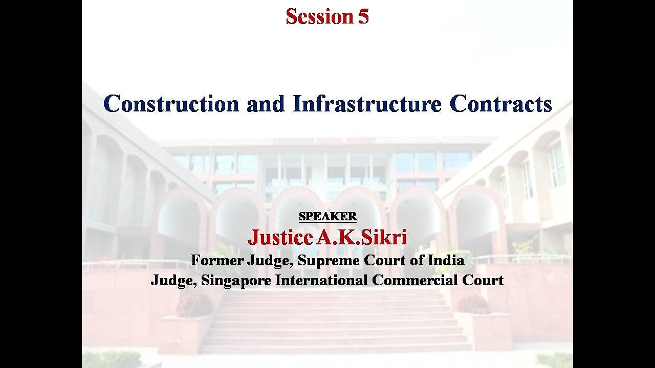 Construction and Infrastructure Contracts - YouTube