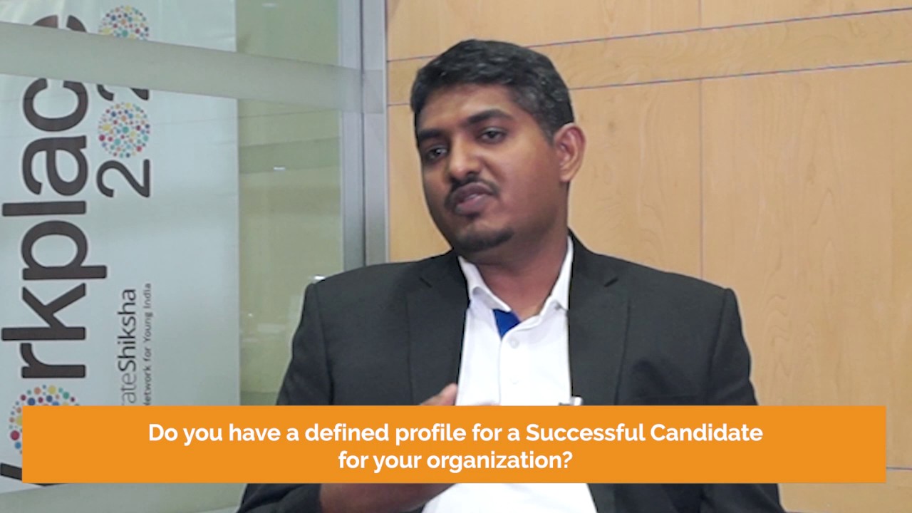 Safeer Mohammed (Stanley Black & Decker) on Defined profile for a successful candidate - YouTube