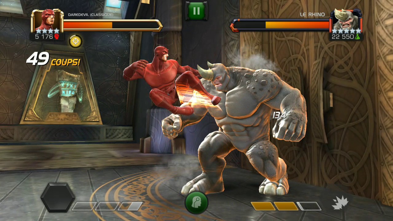 Daredevil rank 4 vs Rino MCOC RDL Chap 4 round 5 - YouTube