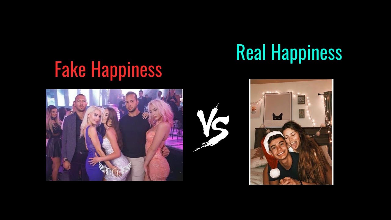 Fake Happiness vs. Real Happiness - YouTube