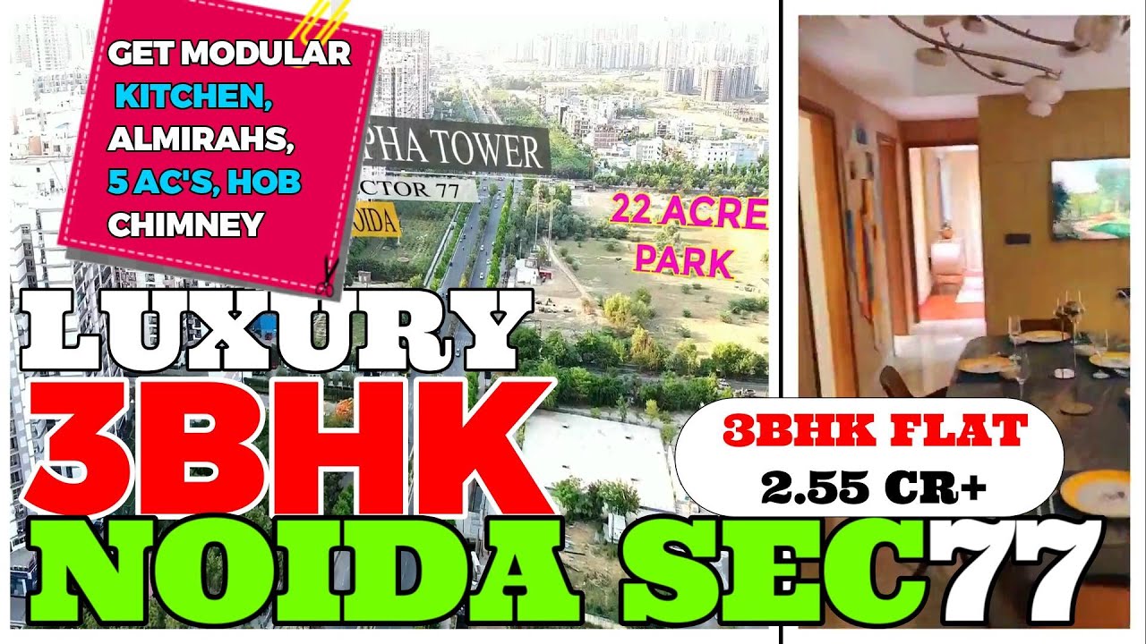 Express Alpha Tower Noida, Sector 77 Noida ☎️9560955050- 3 bhk in noida ...