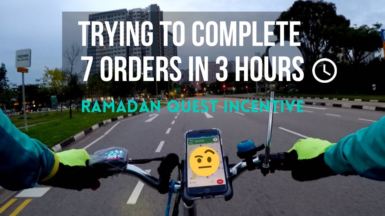 Deliveroo rider in Singapore - Dinner shift with Ramandan quest ...