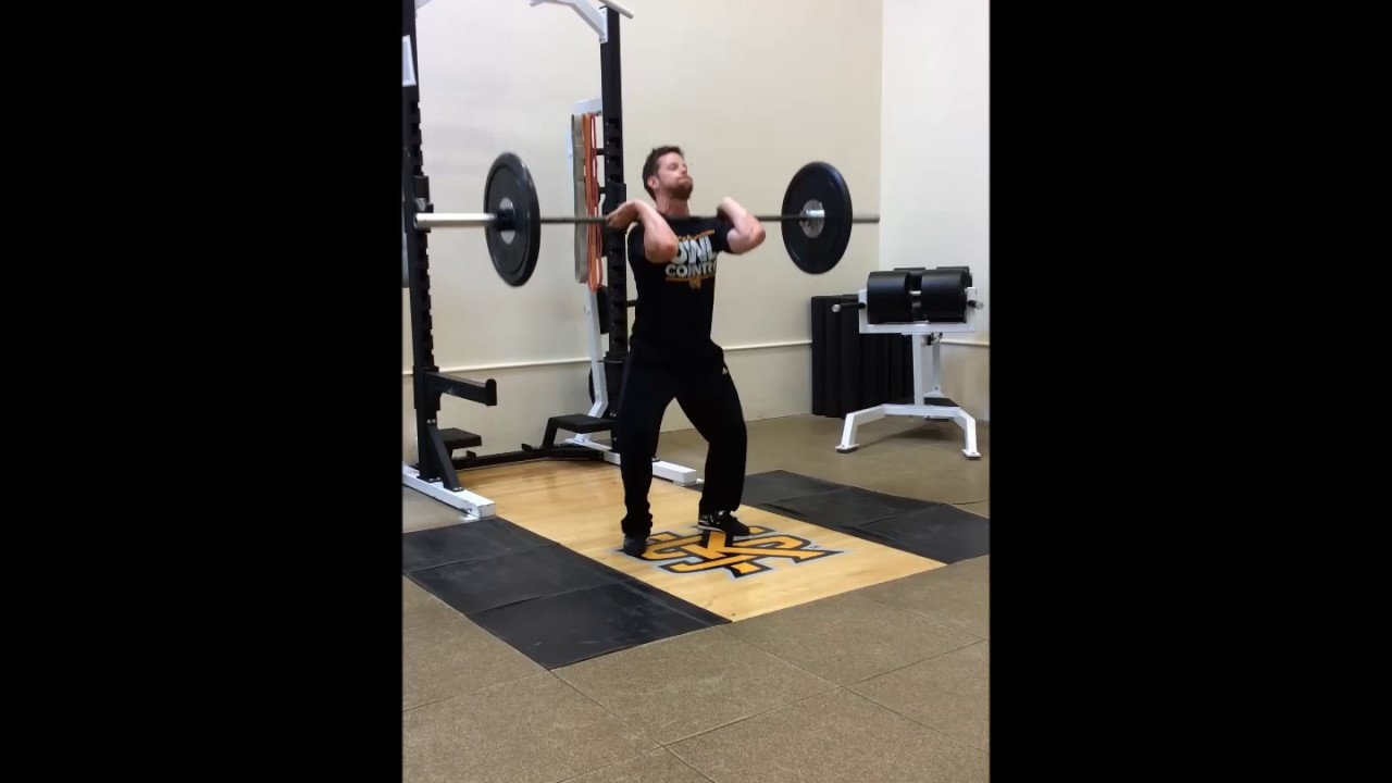 Above Knee Power Clean - YouTube