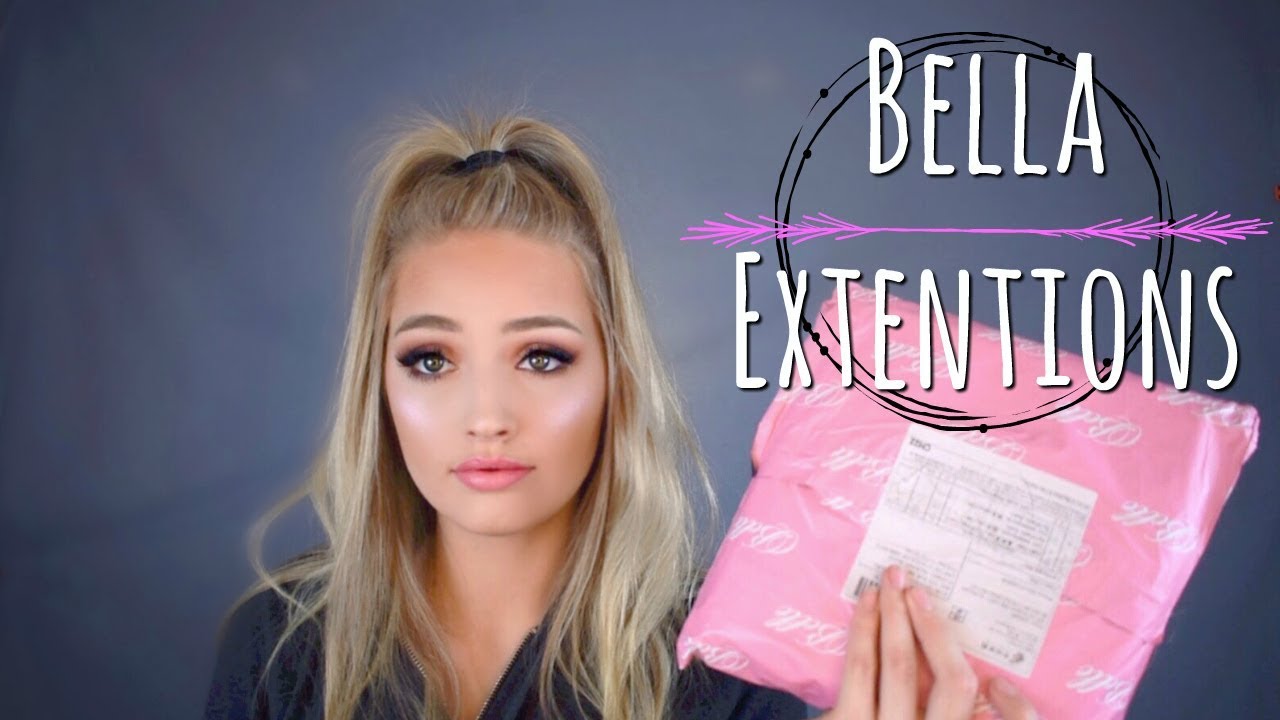 Hi or Bye Free Bella Hair Extensions | Haul & Review - YouTube