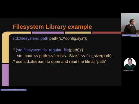 Remedial C++ 17 Library Features - Part 2 - YouTube