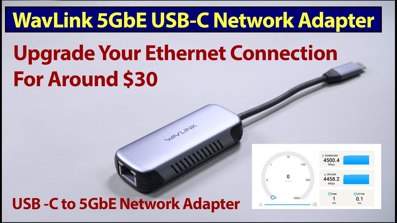 Boost Your Network Speed With WavLink's 5gbe USB-C Network Adapter ...