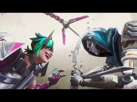 ASH From Titanfall 2 VS Alter From Apex Legends LIVE - Showdown Anthem Trailer - YouTube