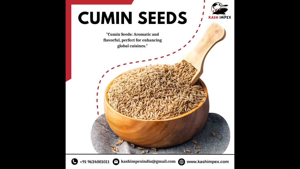 Cumin Seed From India by Kash Impex - YouTube