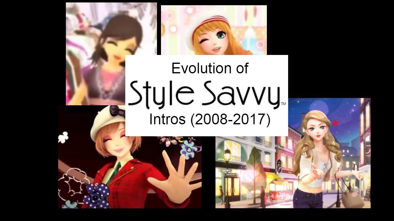 Evolution of Style Savvy Intros (2008-2017) - YouTube