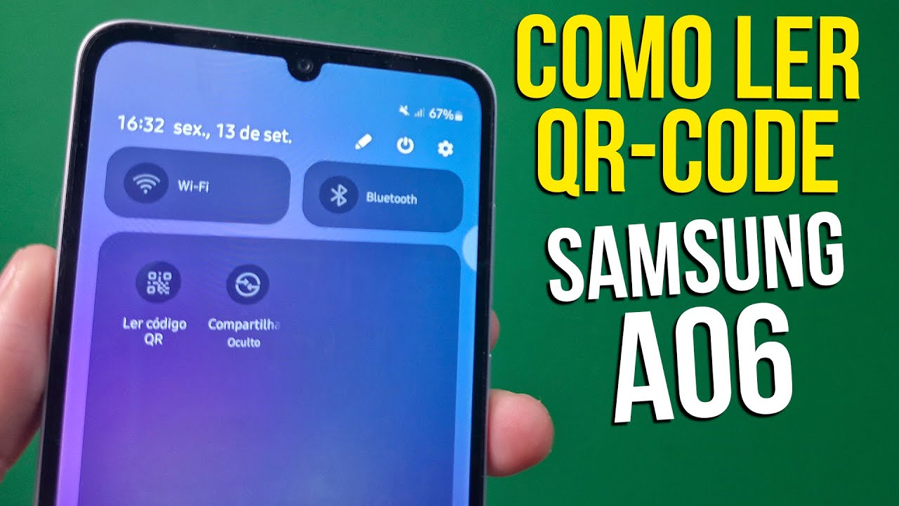 Samsung A06 Como ler QR-Code - YouTube