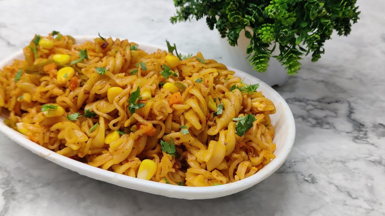 Maggi Macaroni Recipe | Maggie Pasta Recipe | Quick Maggie Macaroni ...