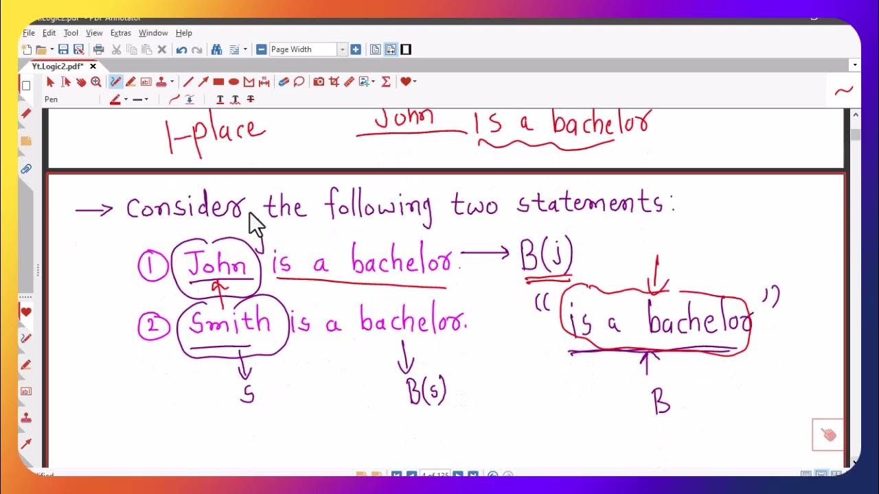 Lec26/Logic/Predicates - YouTube