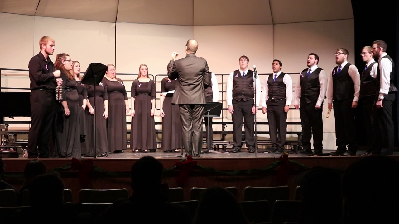 LU Chamber Choir - Sleigh Ride - arr Hawley Ades - YouTube