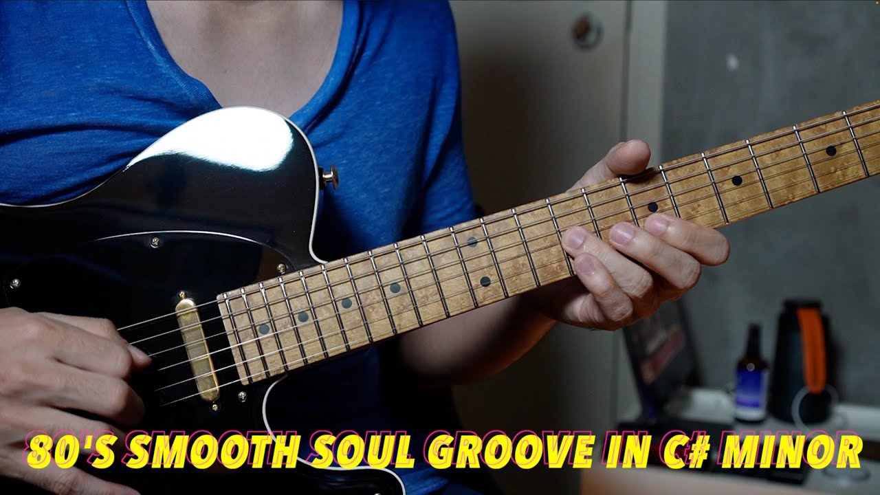 80's Smooth Soul Groove in C# minor - Game Guitarist - YouTube