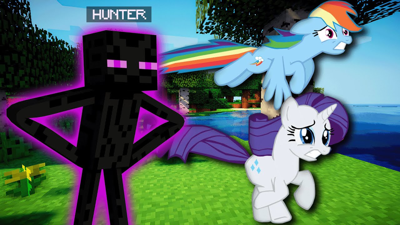 Angel My Little Pony Speedrunners vs Evil Enderman in Minecraft - YouTube
