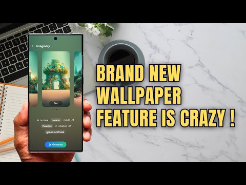 Samsung's BRAND NEW WALLPAPER Feature is Insane !