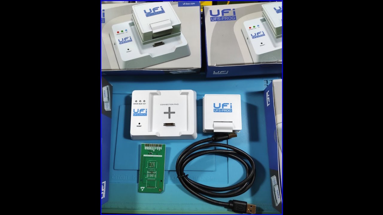 UFI UFS-Prog Kits for UFI Box. HAPPY TEAM UFI 2022 - YouTube