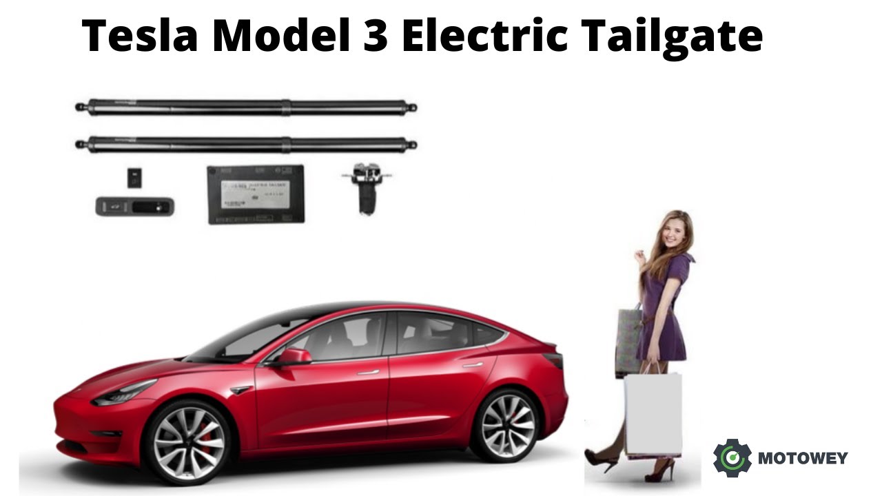 How To Install Tesla Model 3 Electric Power Tailgate - Installation ...