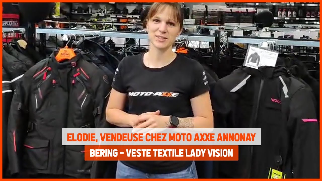Test de la veste Bering Lady Vision par Elodie de chez Moto Axxe ...