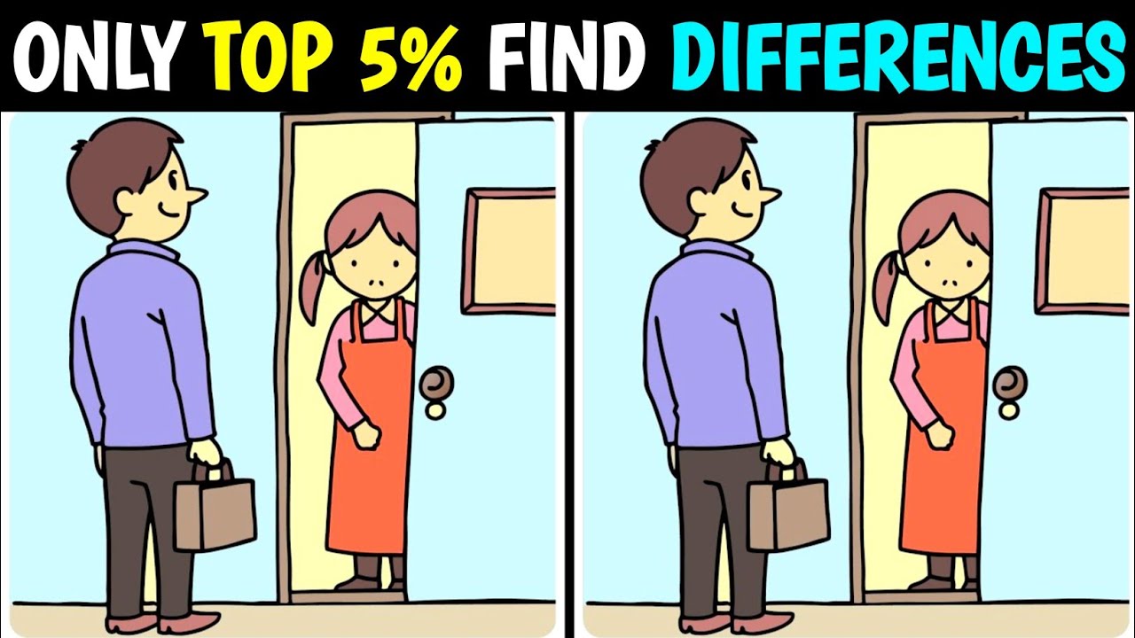 Spot The 3 Differences | Very Hard Challenge | Find The difference ...