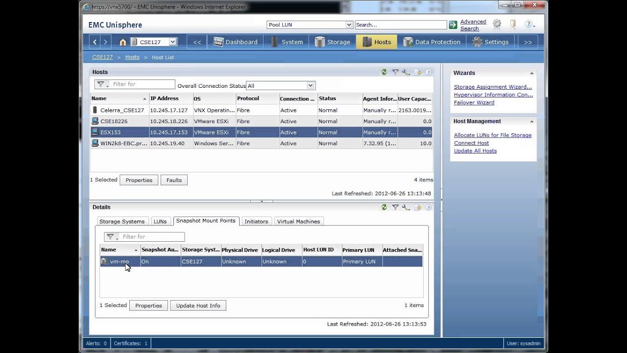 VNX Video VNX Snapshots Overview and Provisioning - YouTube