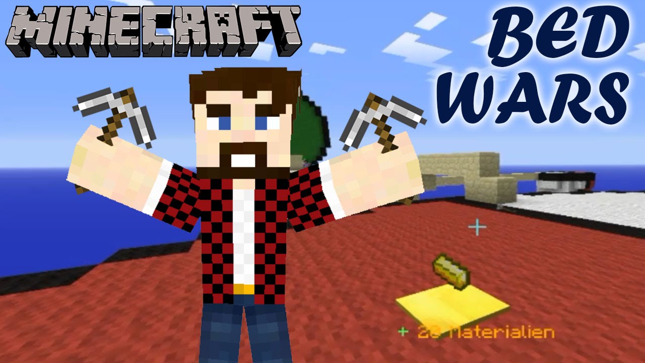 I'M THE BED DESTROYER! Minecraft Bed-Wars mini game - YouTube