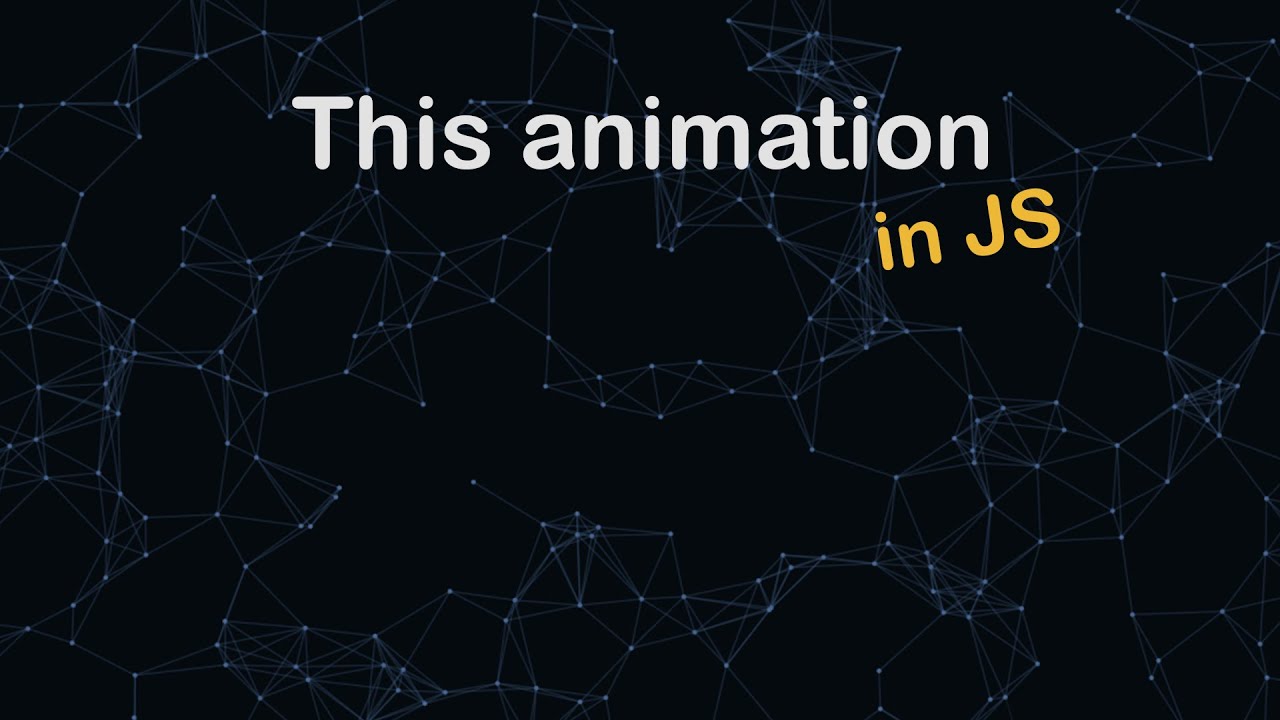 Coding This Well Known Background Animation - YouTube