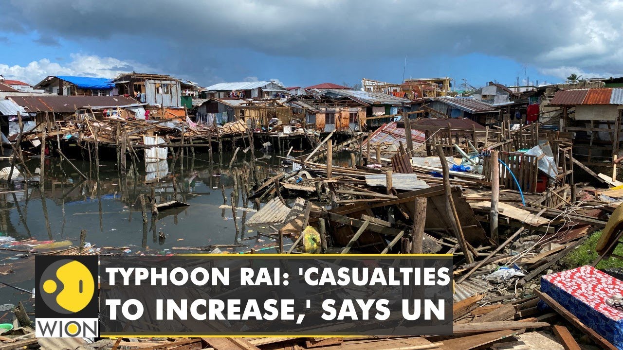 Devastating impact of Typhoon Rai, three million people in need of ...