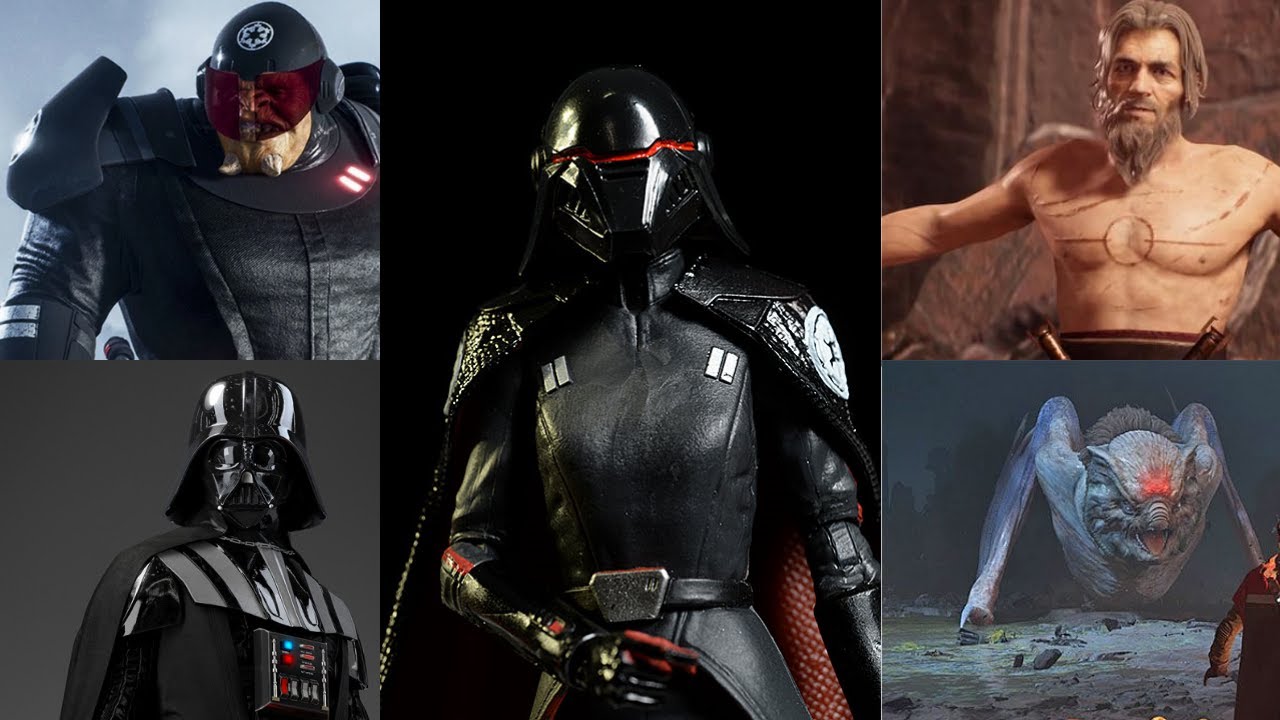 Star wars Jedi fallen order todos los jefes (all bosses) + Final. - YouTube