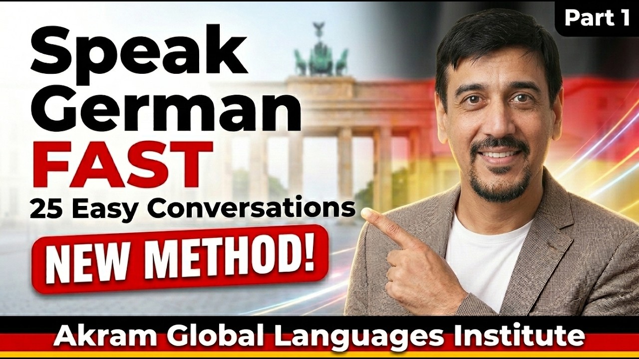 Speak German Like a Native | Easy German Conversations | Beginners ...