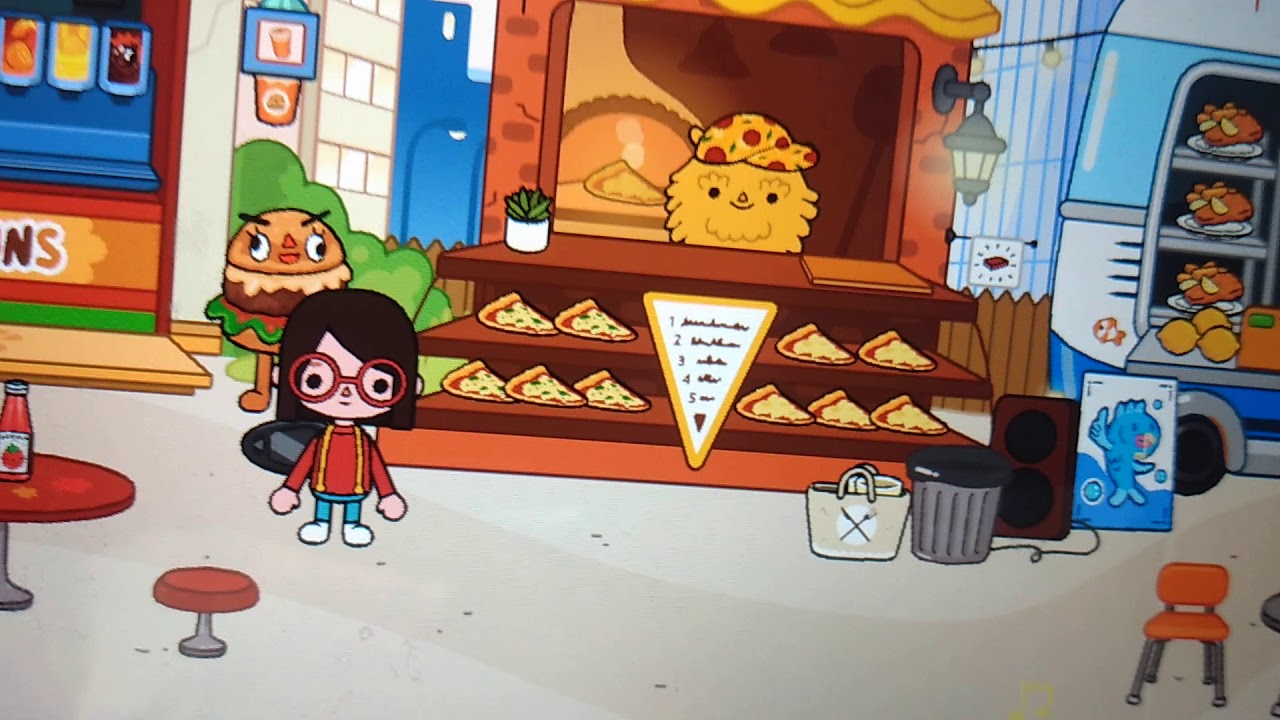 playing toca world. - YouTube