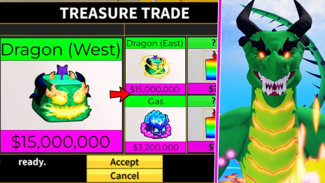 True Value of Western DRAGON!! What People Trade For It? Blox Fruits ...