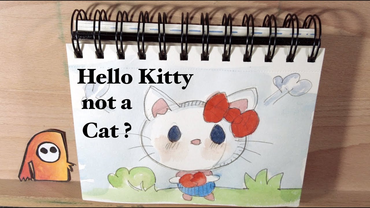 Hello Kitty not a cat? Drawing for a special kid - YouTube