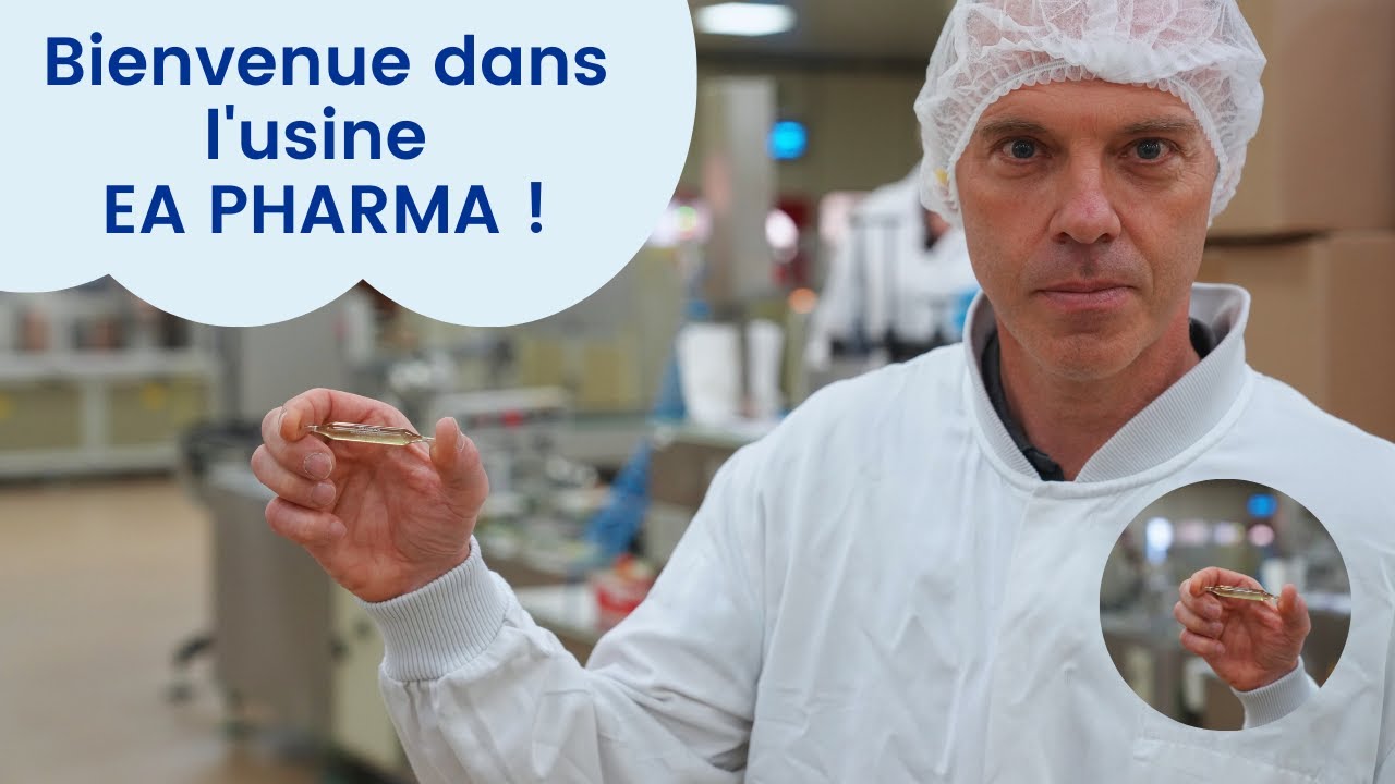 Bienvenue dans l'usine EA PHARMA ! - YouTube