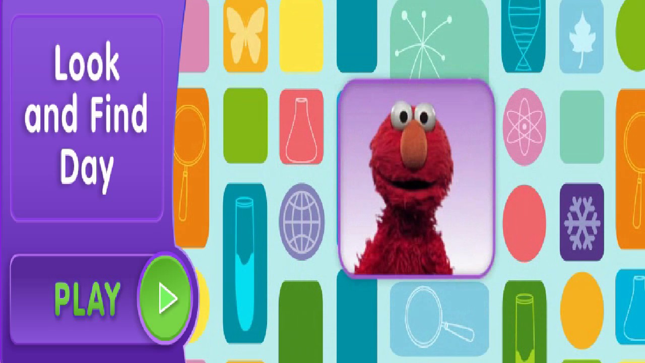 Sesame Street Look and Find day with Elmo - YouTube