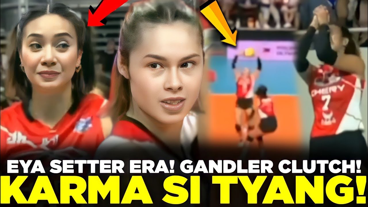 GANDLER CLUTCH! Tyang Aby, KINARMA? Eya SETTER ERA! Cignal vs Chery ...