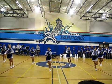 Port Isabel Junior High Cheerleaders- Go BIg Blue - YouTube